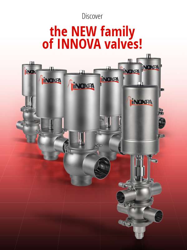 INNOVA, the new valve family - INOXPA news